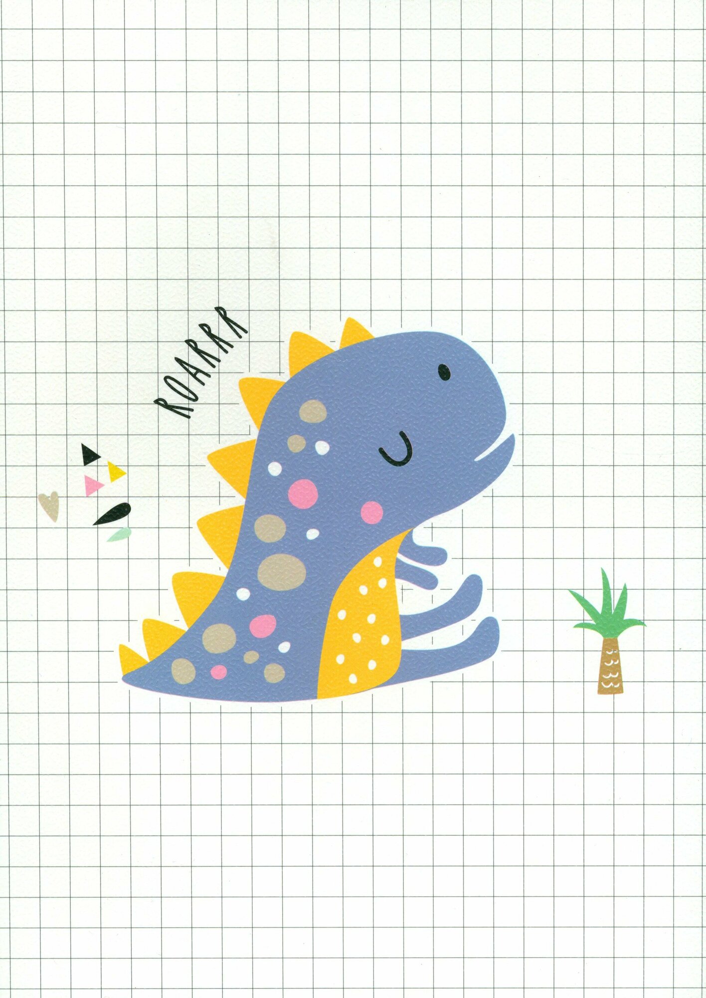 Блокнот Dino, В5, 32 листа, линия, в ассортименте