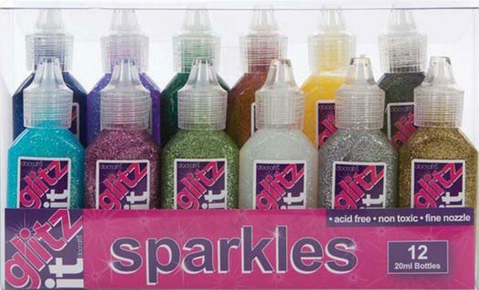 #GLT02000 Набор блесток Glitz It Docrafts