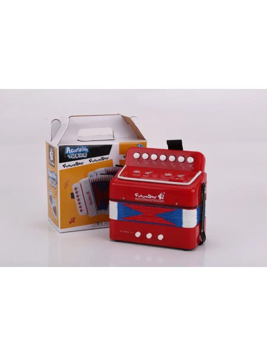 FF-7K Аккордеон детский для детей 3-7 лет, с ремнями.