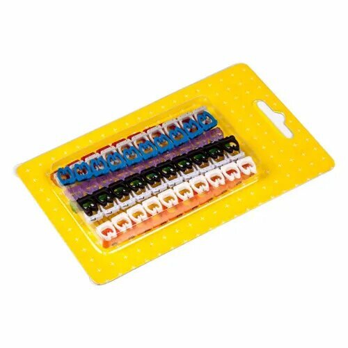 Клипсы Lanmaster (LAN-MCC-NUM-SET-C5E) для маркировки (упак:100шт)