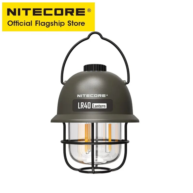 NITECORE LR40 2-в-1 портативный фонарь LR40 ArmyGreen Style