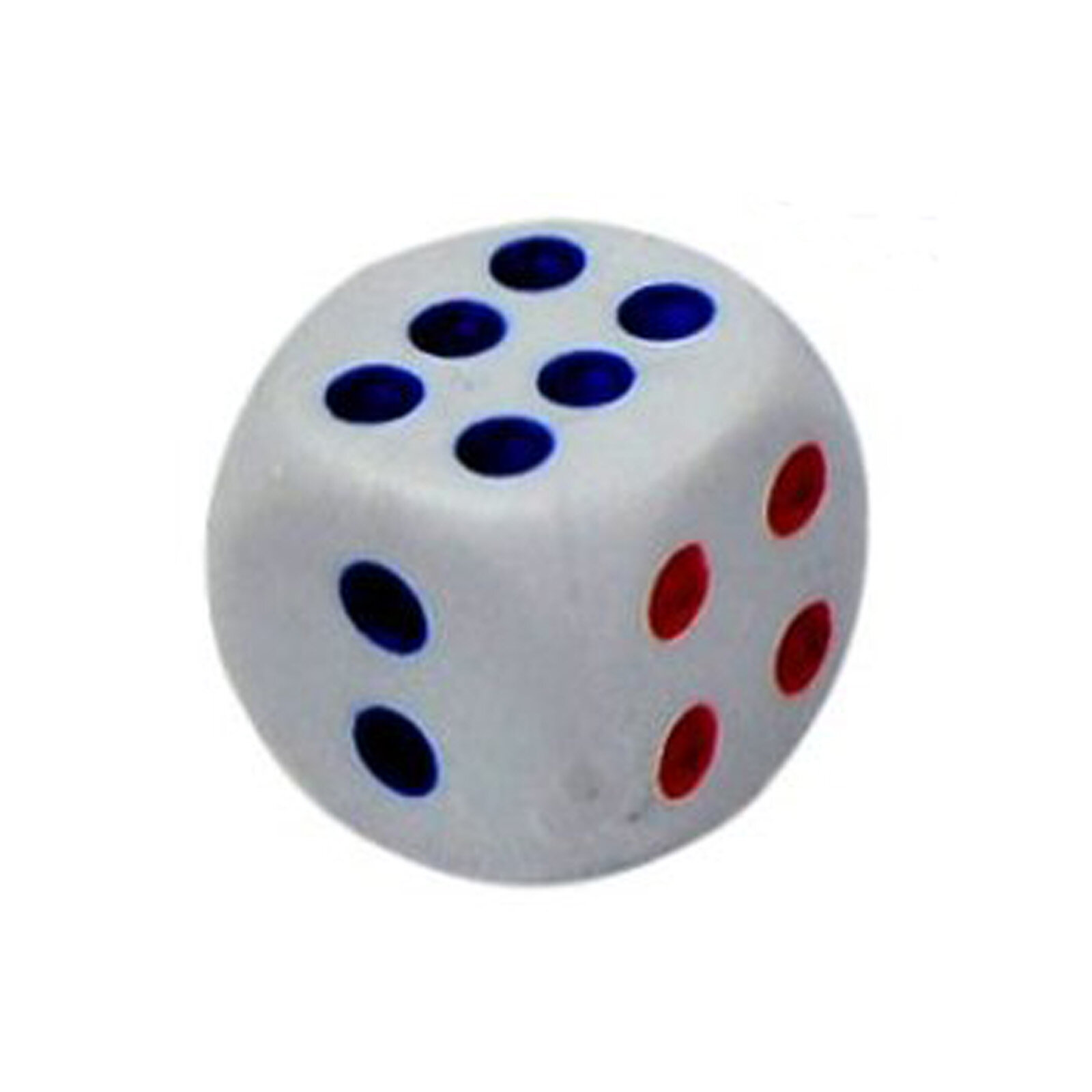 Кубик игральный для настольных игр, размер 14х14х14 мм, пластик, 1 шт