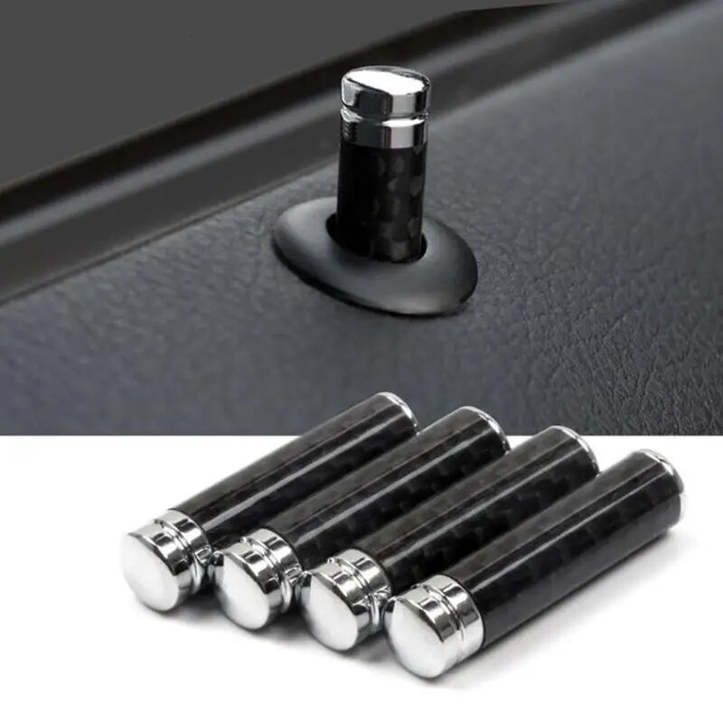 Накладки подъемного болта замка двери для Mercedes Benz A C E CLA GLA GLK ML GLC GLE GLS SLK Class W205 W204 W212 W211 Углеродное волокно