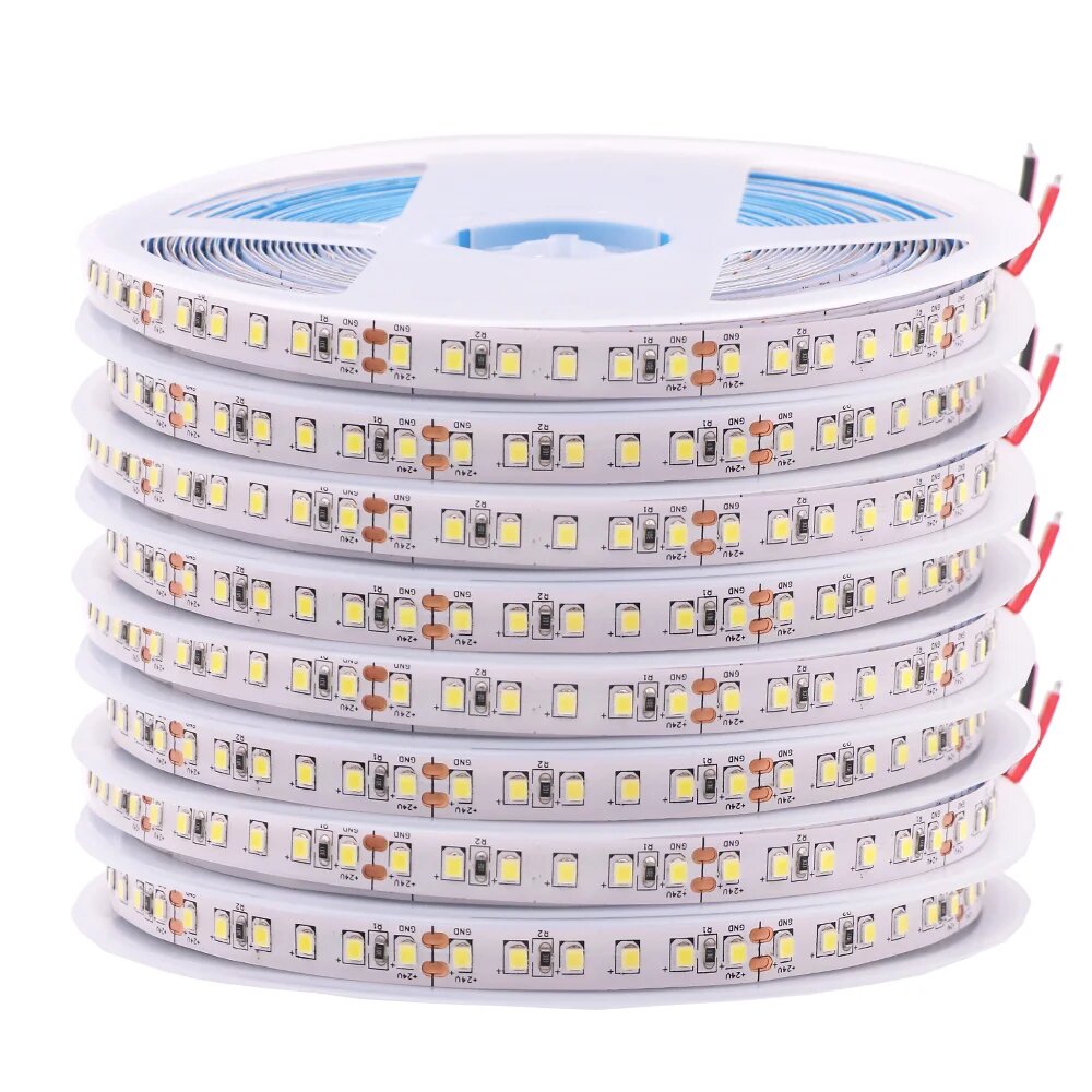 Светодиодная лента 24V 240LEDs 10mm, Natural Light, IP65 Waterproof