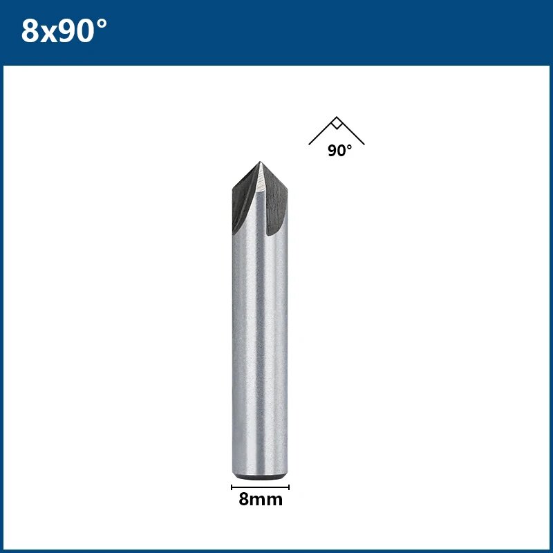 Зенкер 8x90° XCAN