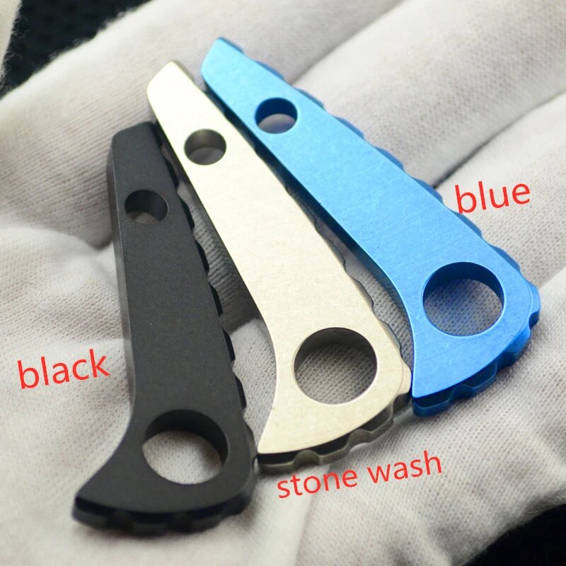 Запчасть для ножа Spyderco Paramilitary 2 из титанового сплава Серебристый