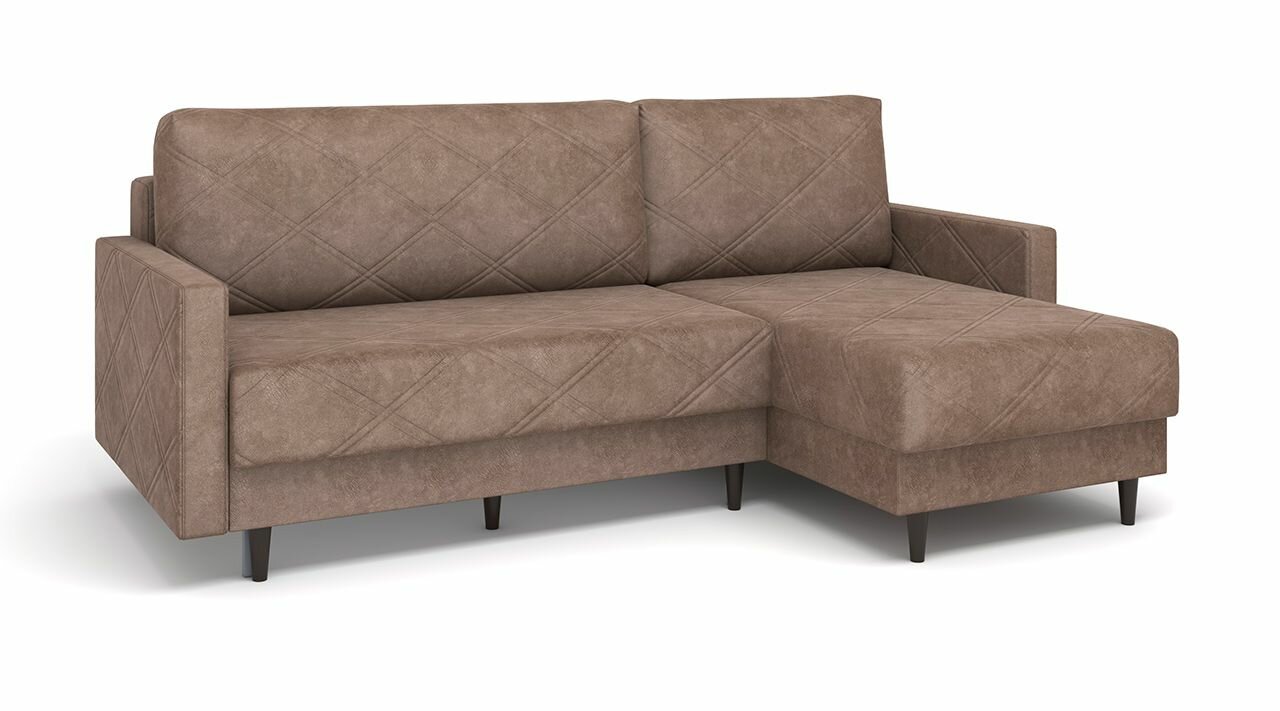 Угловой диван Лондон (БиВ) Merino latte (K)