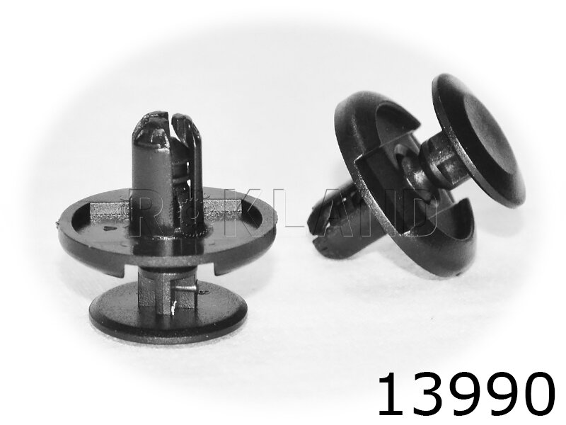 10шт - 13990 клипса автомобильная униварсальная ROKLAND