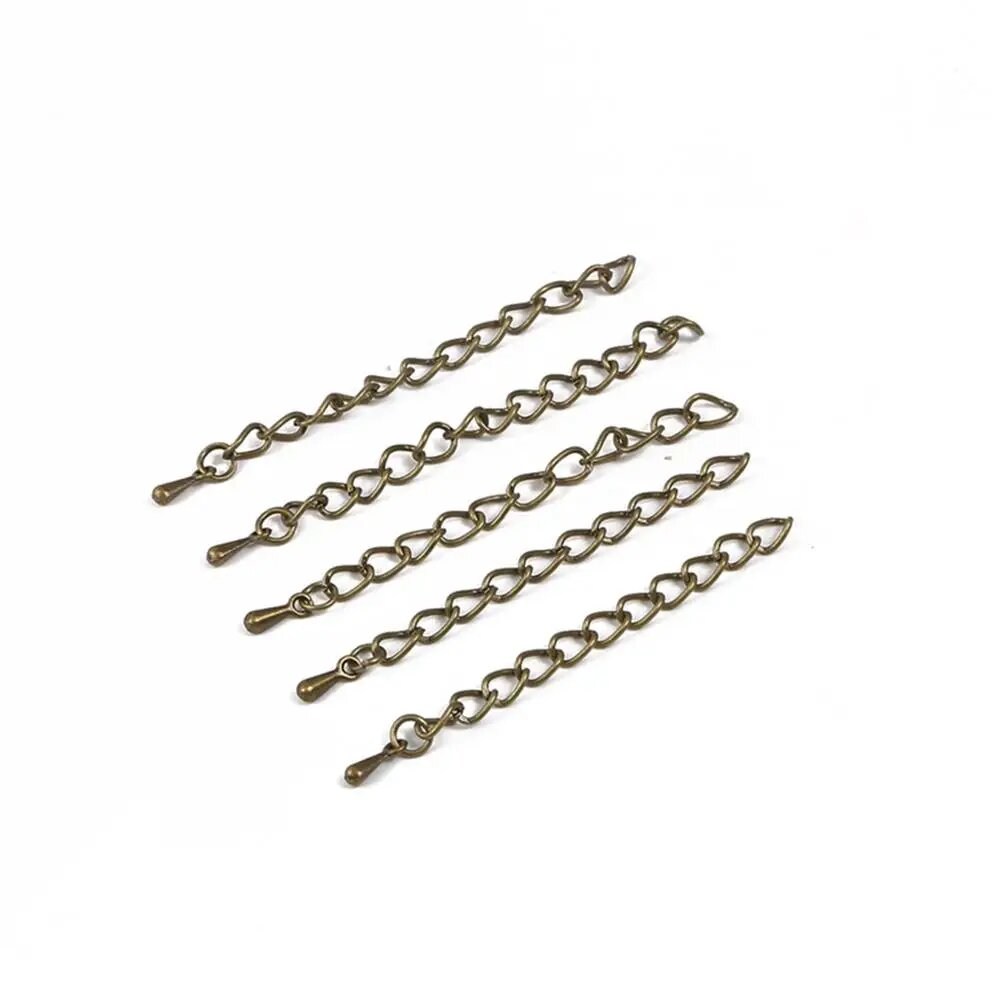 Набор для создания украшений Beadia. Металлические застежки для ожерелий и браслетов 10 шт. Brass