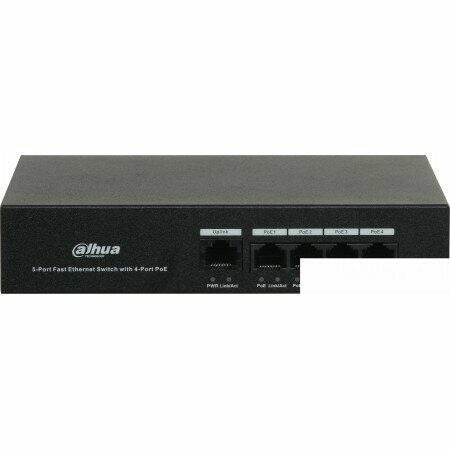 Неуправляемый коммутатор Dahua DH-PFS3005-4ET-36