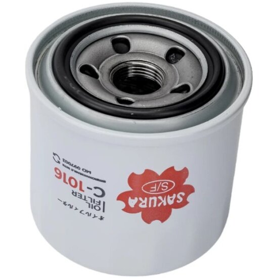 Фильтр масляный Sakura для HYUNDAI Sonata, Accent, Lantra / KIA Rio 3, Cerato, C1016