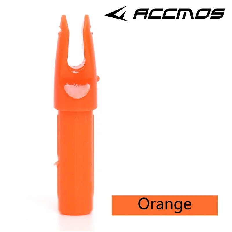 Держатели для стрел из углеродного стекловолокна 6.2 мм, 100 шт. Оранжевый, orange