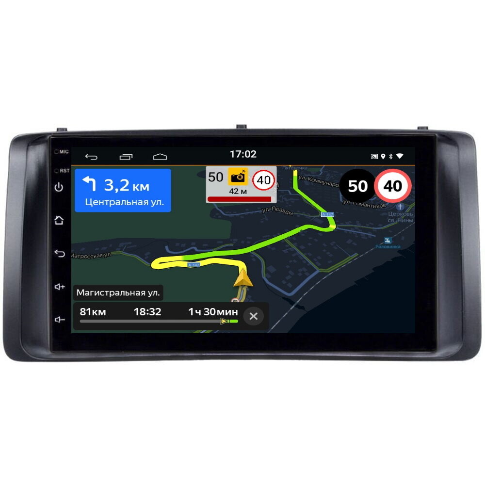 Магнитола CRS-300 Тойота Королла E120 Toyota Corolla 2001-2006 с Android 13 - Carplay - DSP - Кулер