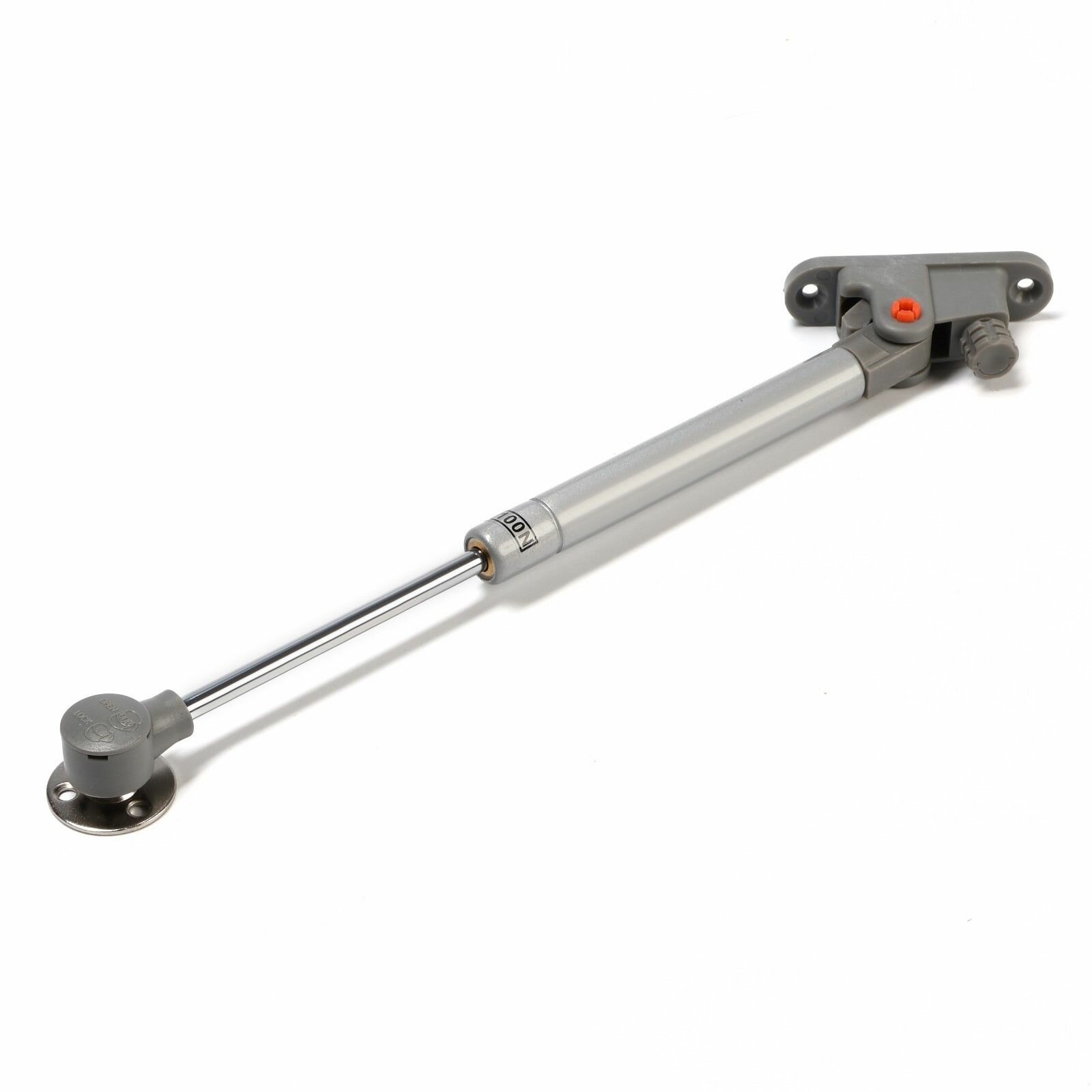 Газлифт 100N CAPPIO, доводчик, бесшумное открывание/закрывание, серый