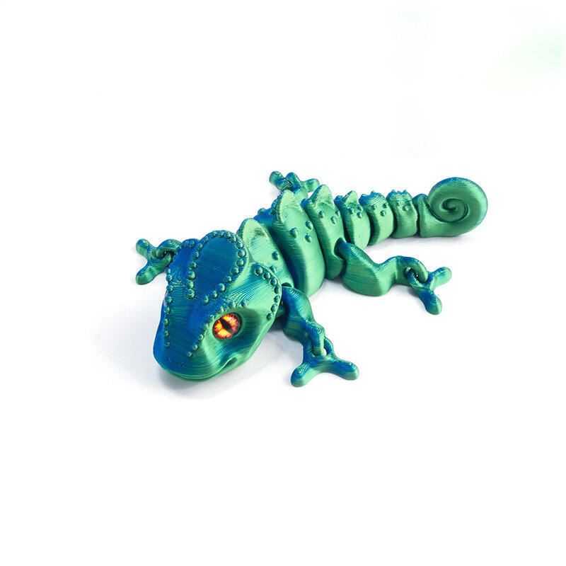 Игрушка-хамелеон MINISO, 3D печать, с подвижными шарнирными суставами
