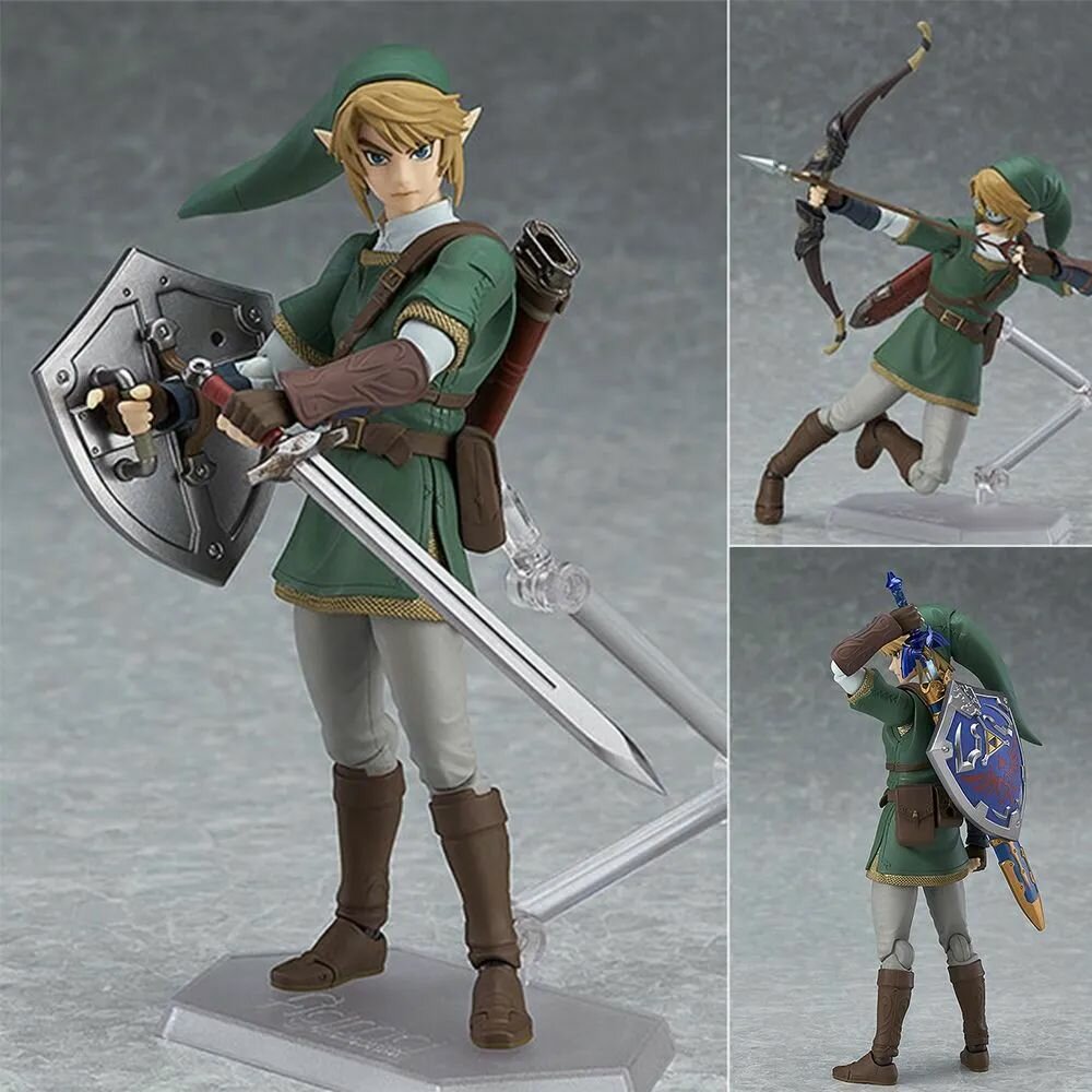 Фигурка Легенда о Зельде Линк / The Legend of Zelda: Twilight Princess Link Figma 320 (14см)