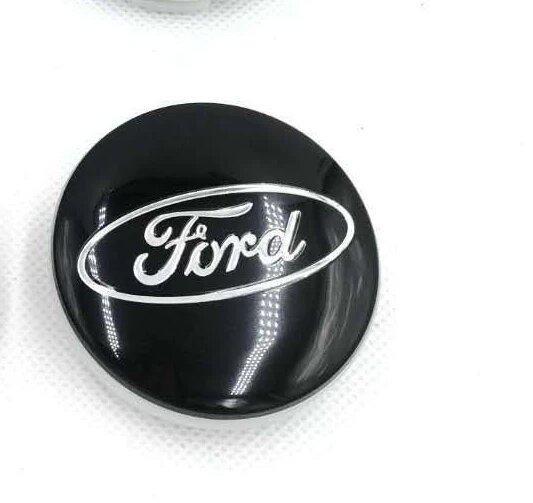 1 шт, 54 мм, автомобильный Стайлинг, центральные колпаки, обод, крышка, значок, эмблема для Ford ST Focus Fiesta Ranger Mondeo Kuga Mustang Transit Black