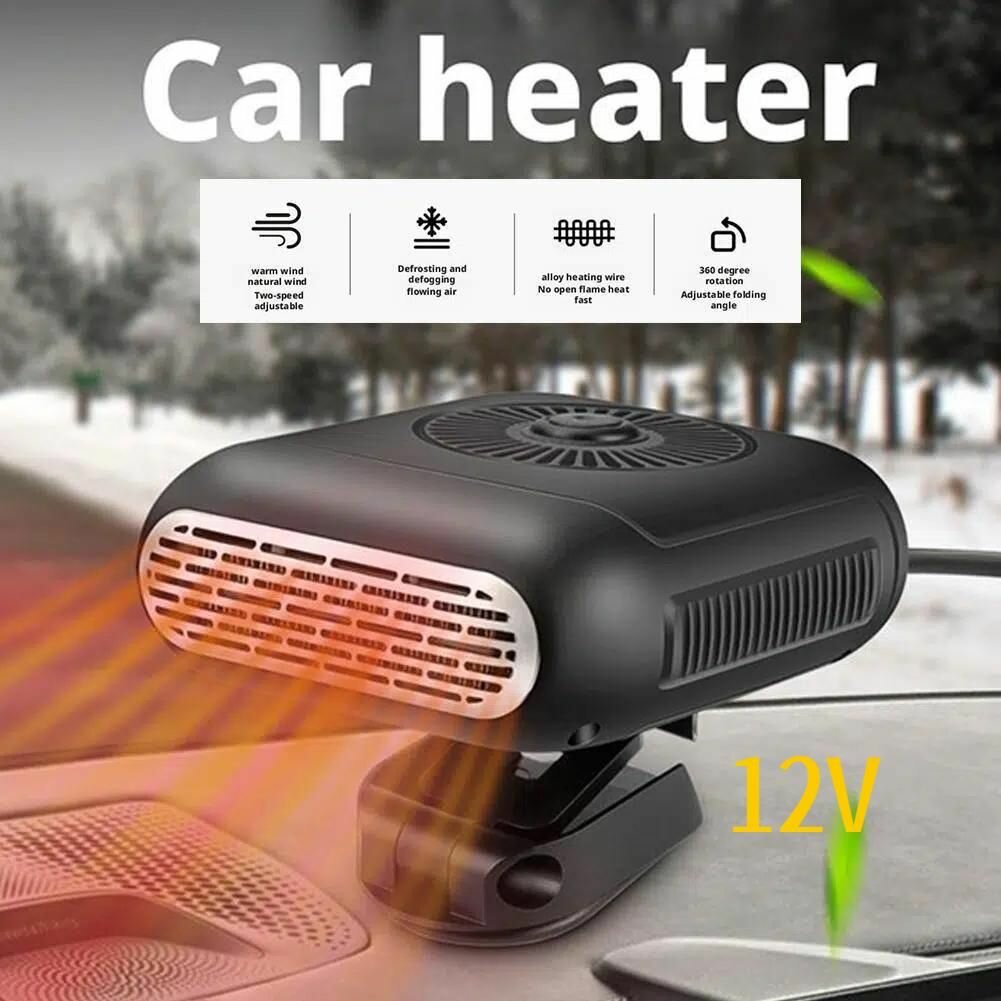 Тепловентилятор автомобильный, обогрев в салон