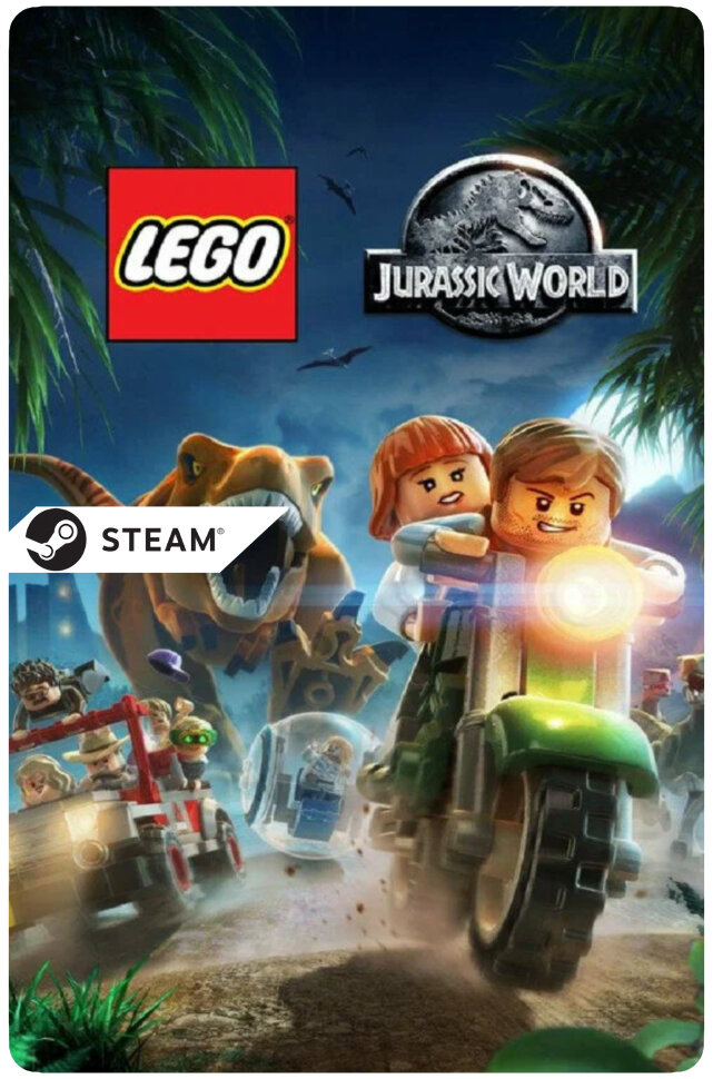 Игра LEGO Jurassic World для PC(ПК), Steam, английский язык, цифровой ключ