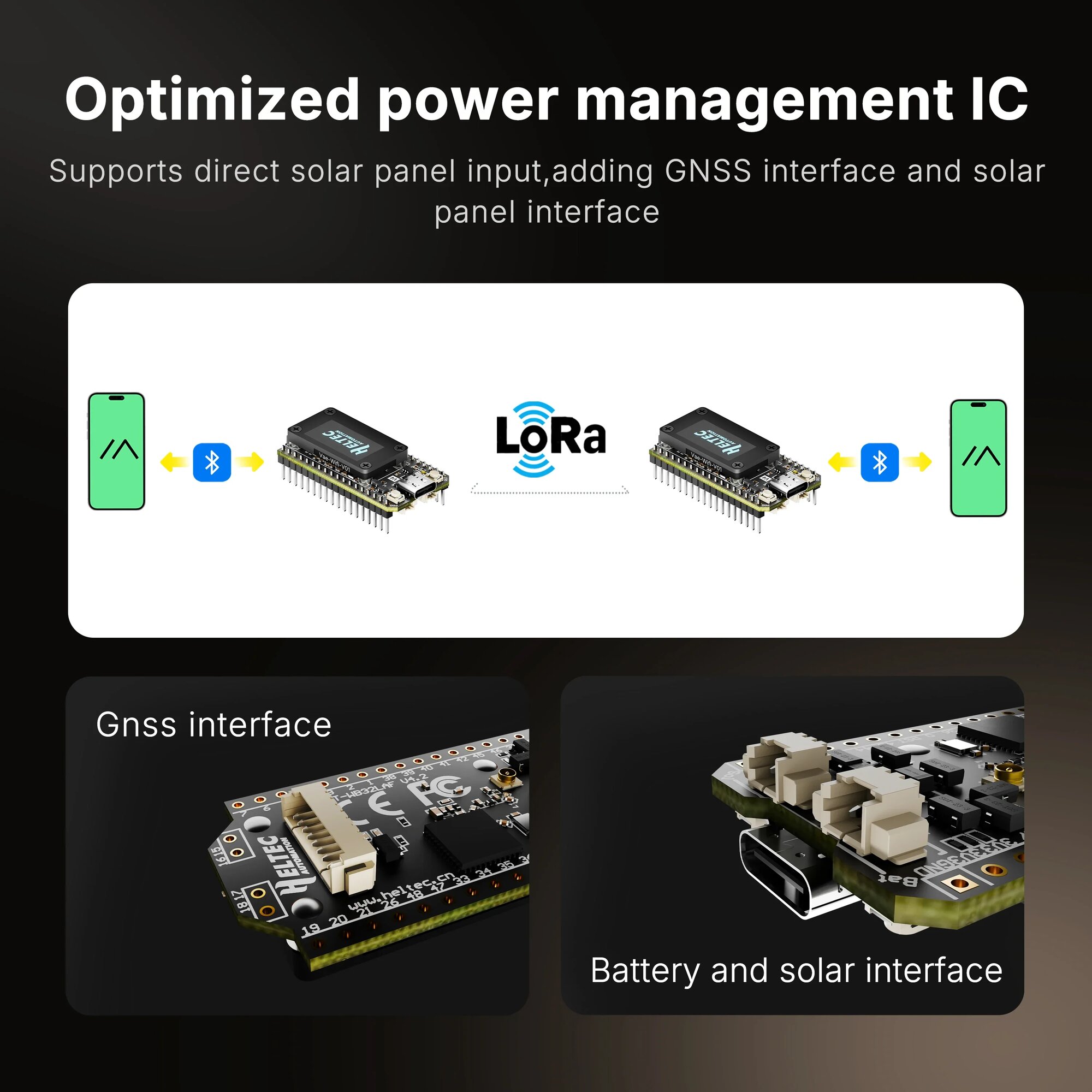 Heltec WiFi LoRa 32 V4, Screen without GPS — фото 1