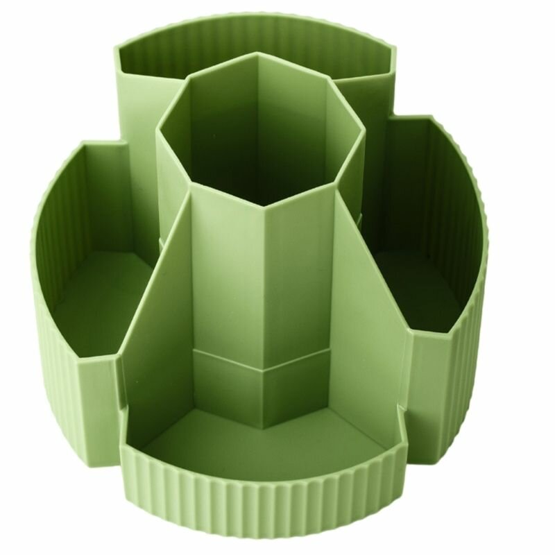 Вращающийся на 360 градусов держатель для ручек большой емкости-армейский зеленый