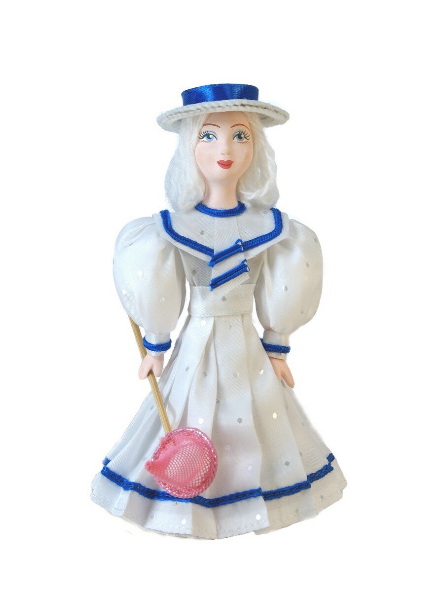 Кукла коллекционная Девочка в матросском костюме