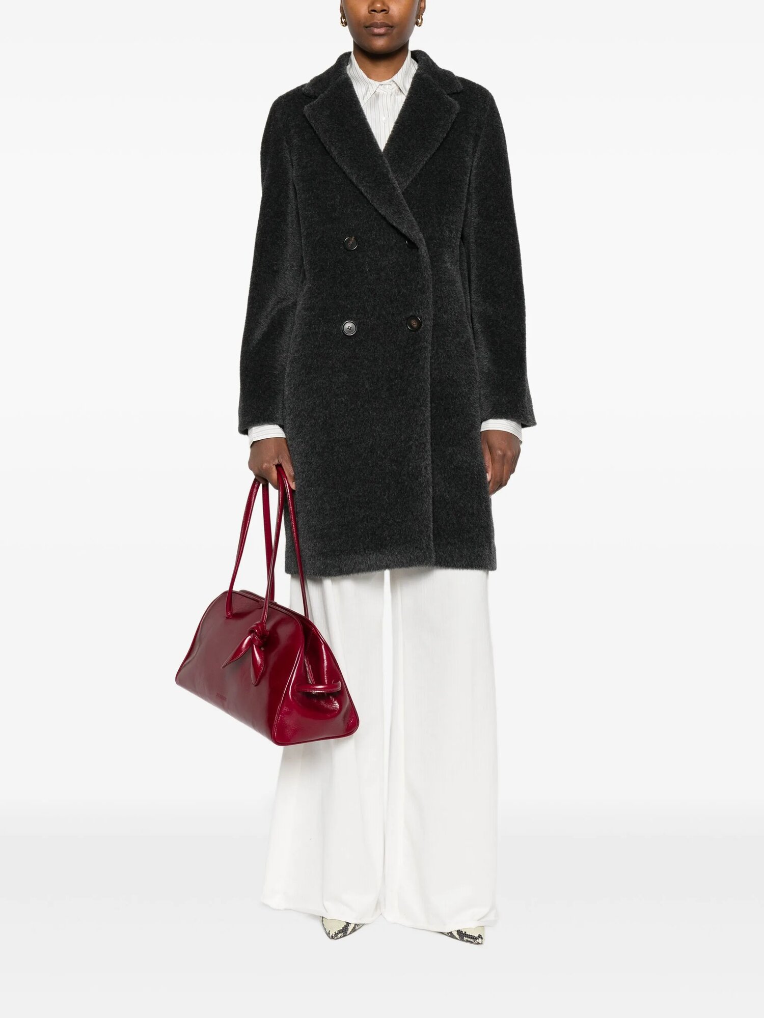 Пальто Max Mara, размер 48, синий — фото 1