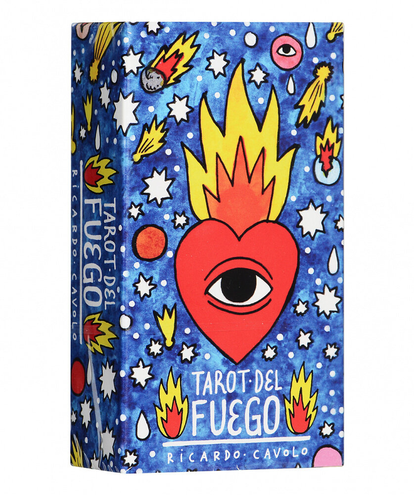 Карты Таро: Ricardo Cavolo Tarot Del Fuego Fournier / Колода Пламени