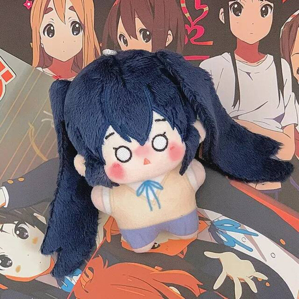 10 см Музыка Аниме K-ON! Плюшевая кукла Хирасава Юи Акияма Мио Котобуки Цумуги Тайнака Рицу Игрушка Звезда Мягкий подарок для детей