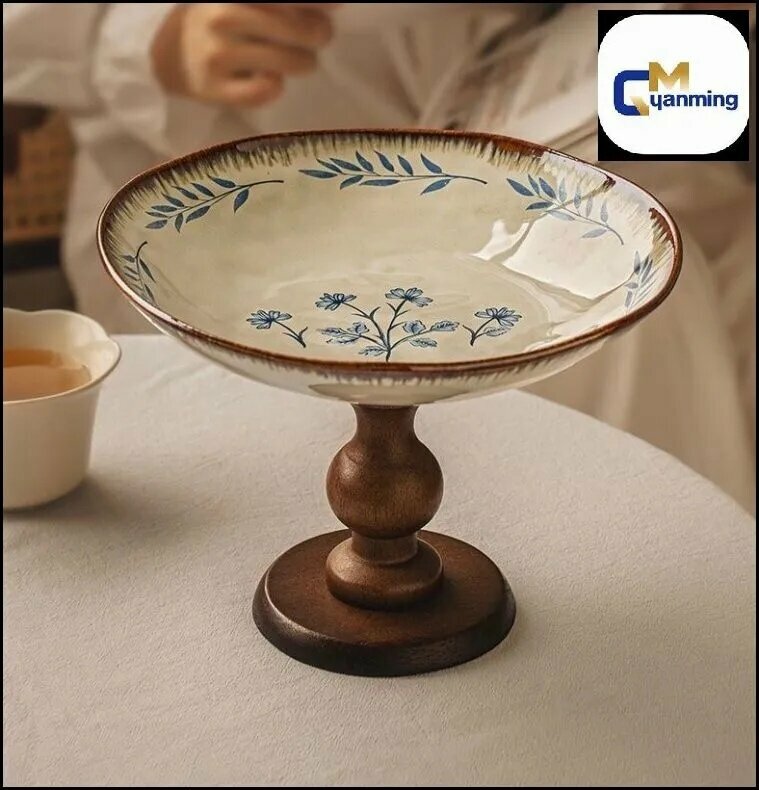 Конфетница "JU", диаметр 23 см, 1 шт