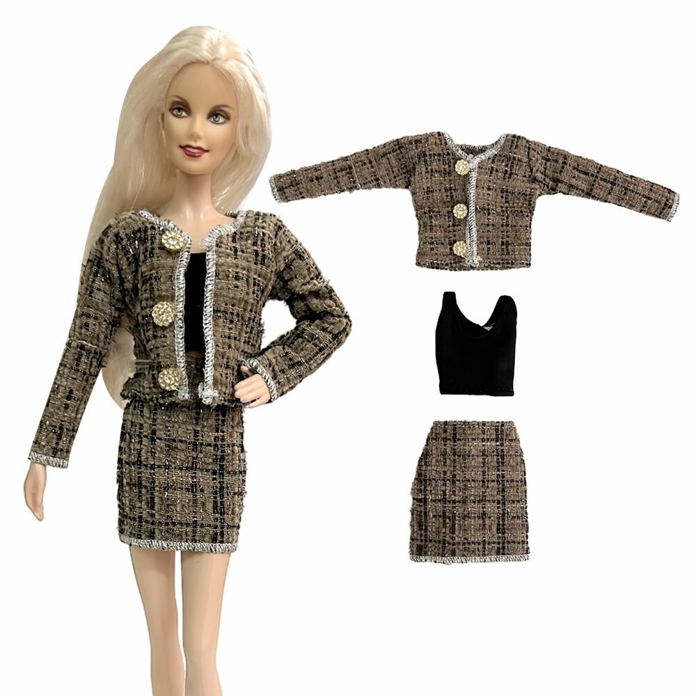 1 Комплект одежды для куклы Барби, 1/6 кукольного платья