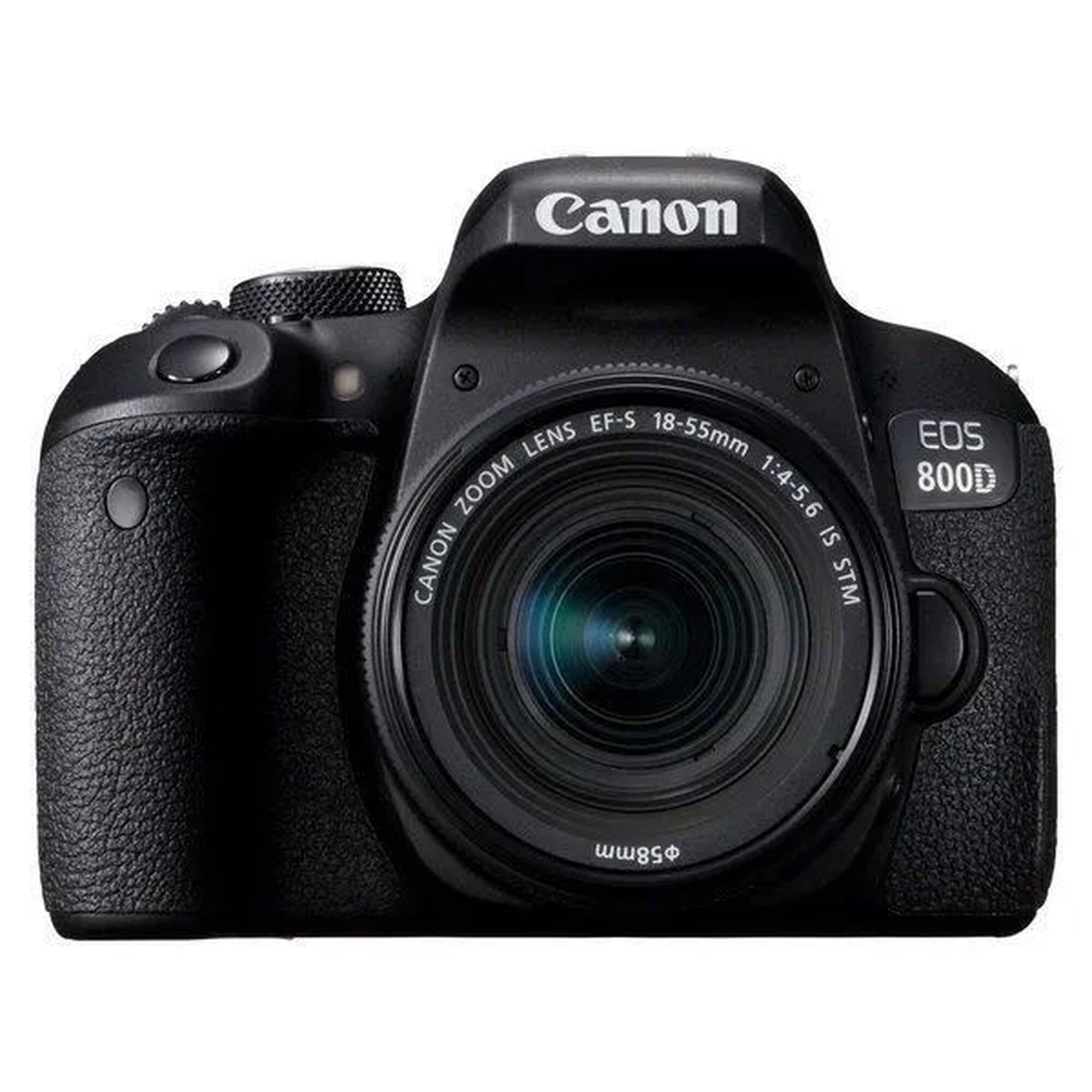 Фотоаппарат Canon EOS 800D Kit, с объективом 18-55mm STM, черный