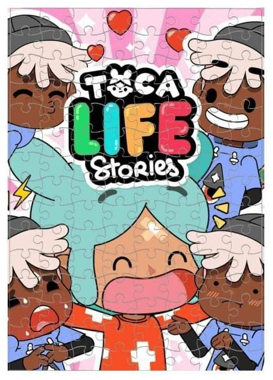 Пазл MIGOM Принт А4 "Тока Бока, Toca Boca" - 7