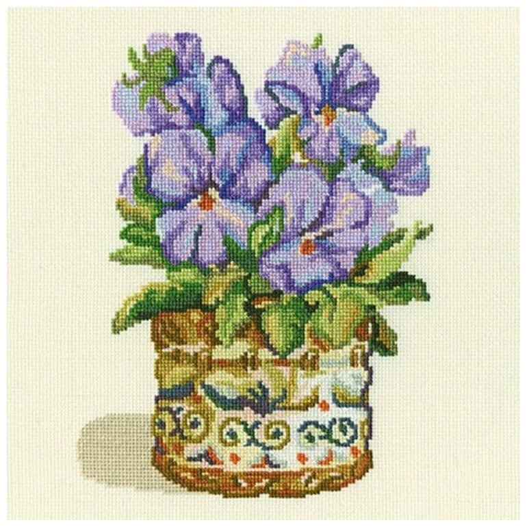 C190 Сиреневые фиалки