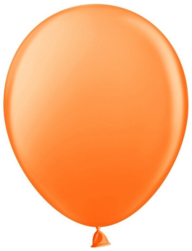 Шар (12'/30 см) Оранжевый, пастель, 100 шт.