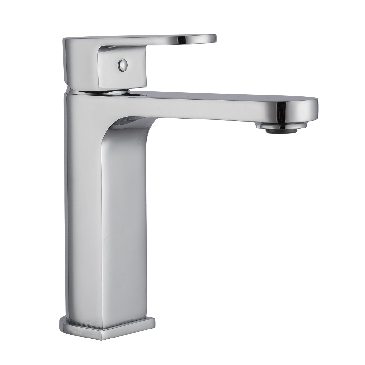 Смеситель для раковины с фиксированным изливом Gappo G1083 латунь, хром