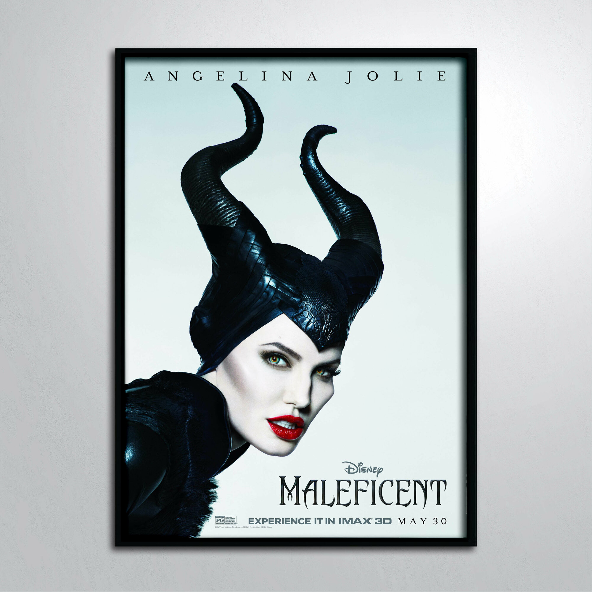 Постер без рамы/Малефисента Анджелина Джоли Официальный Maleficent