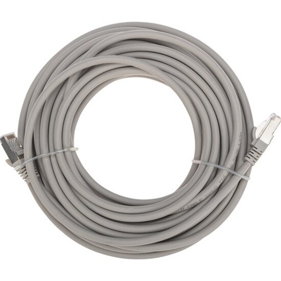 Патч-корд S/FTP Rexant cat 6A (10G), медь, LSZH (негорючий), 10 м, RJ45-RJ45, 28AWG, серый