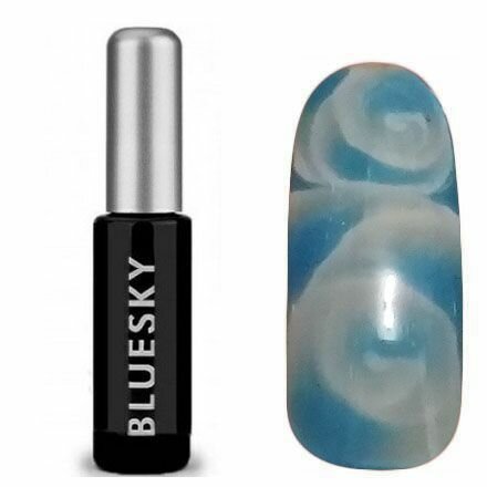 Bluesky Flower gel Гель лак с эффектом растекания для акварельного маникюра 09, 8 мл