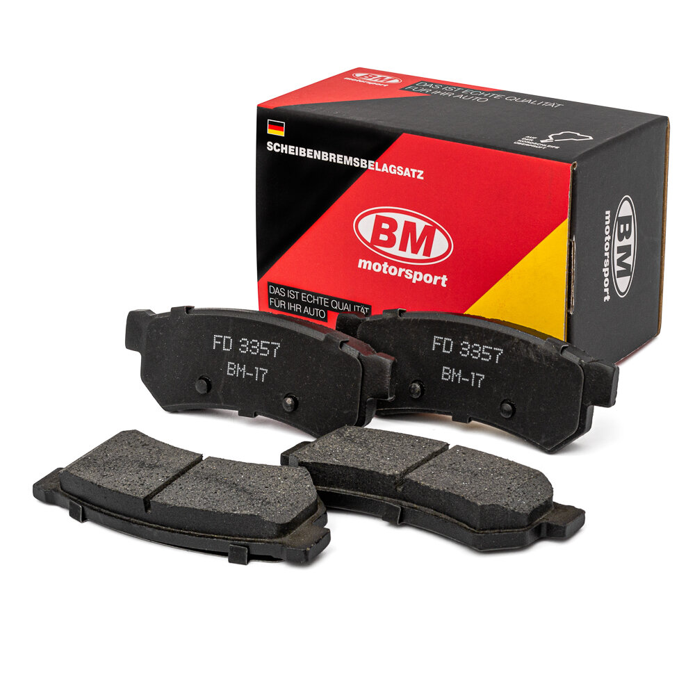 Колодки тормозные дисковые зад прав лев BM FD 3357