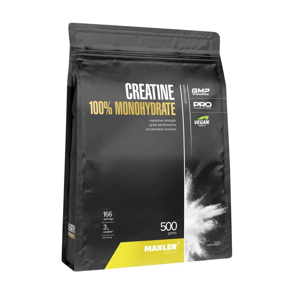 Креатин моногидрат в порошке Maxler Creatine 100% Monohydrate 500г