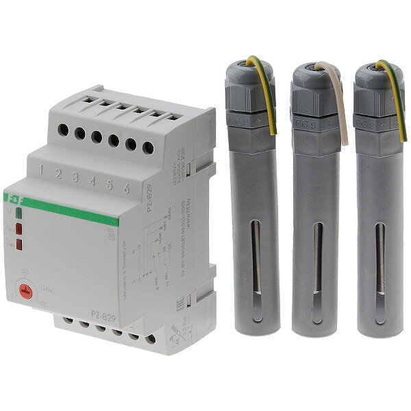 Реле контроля уровня PZ-829 220В 2х16А двухуровневое 2п к-кт Евроавтоматика