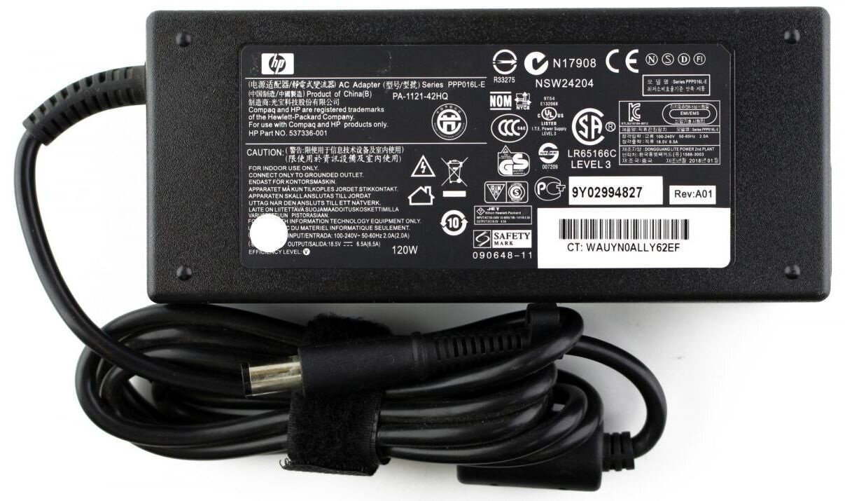 Блок питания для моноблока HP 19.5V 6.15A