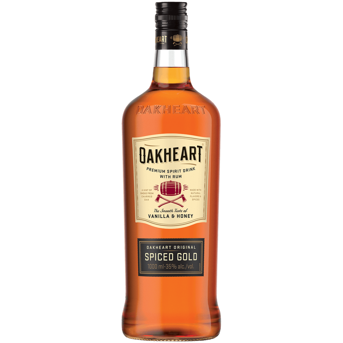 Коктейль "Oakheart Original" Spiced Gold на основе рома, 1 л