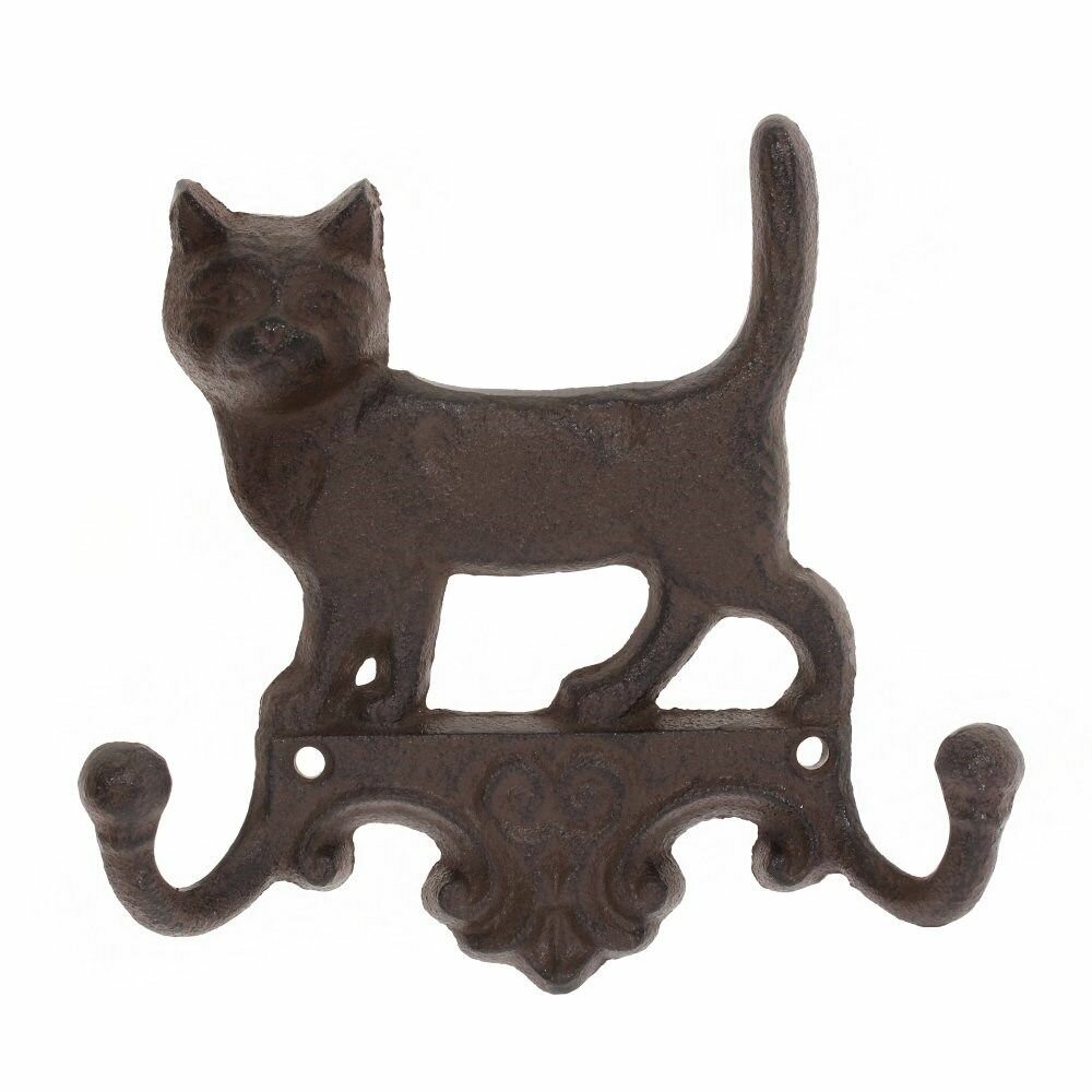 Вешалка на 2 крючка "Кошка", 16х4х16 см
