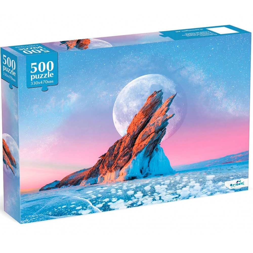 Пазлы 500 дет. Священная скала (озеро Байкал) 09066, (ООО "Оригами")