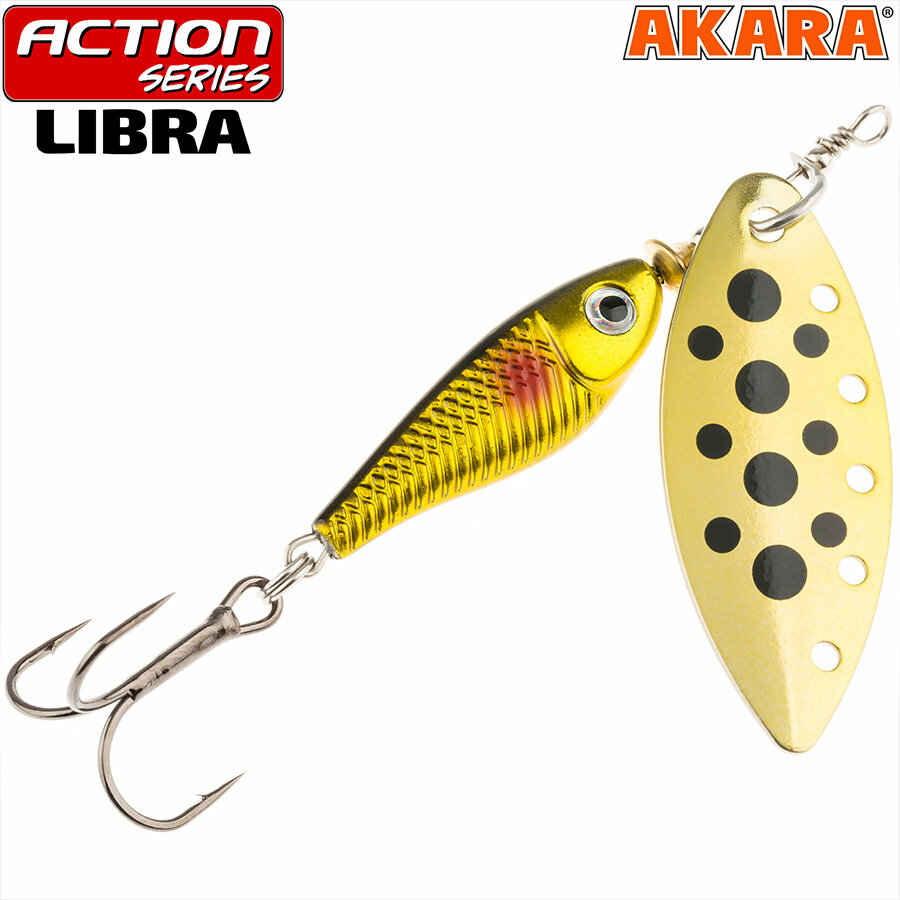 Блесна вращ. Akara Action Series Libra 2 8 гр. 2/7 oz. A3-1