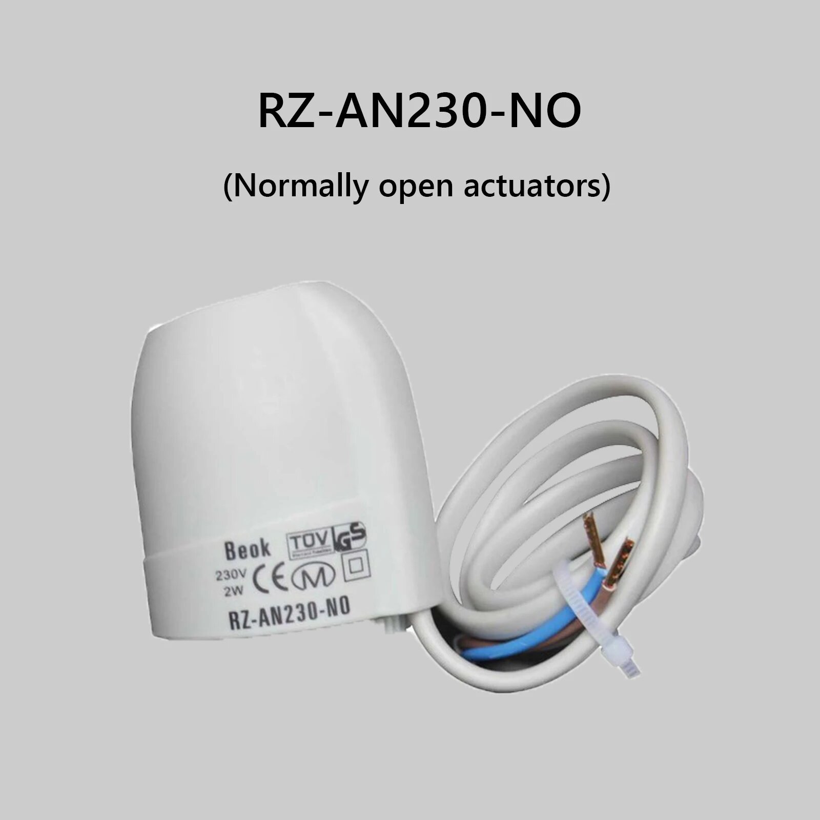 Beok Беспроводной термостат BOT306 NO actuator