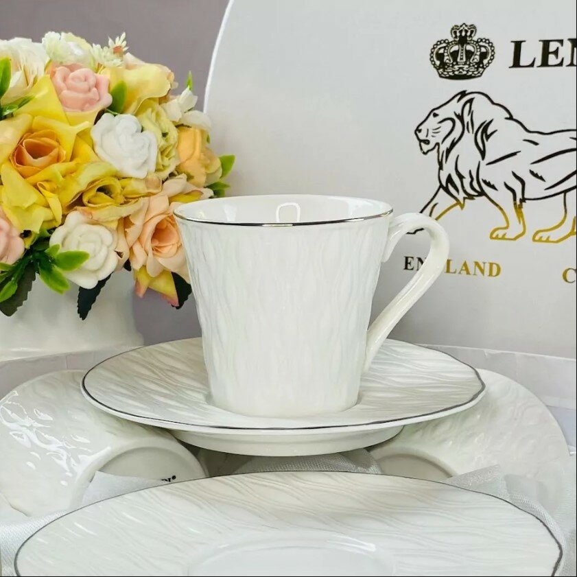 Кофейный набор 12пр. 120мл Фарфор 118-120 118-118-120