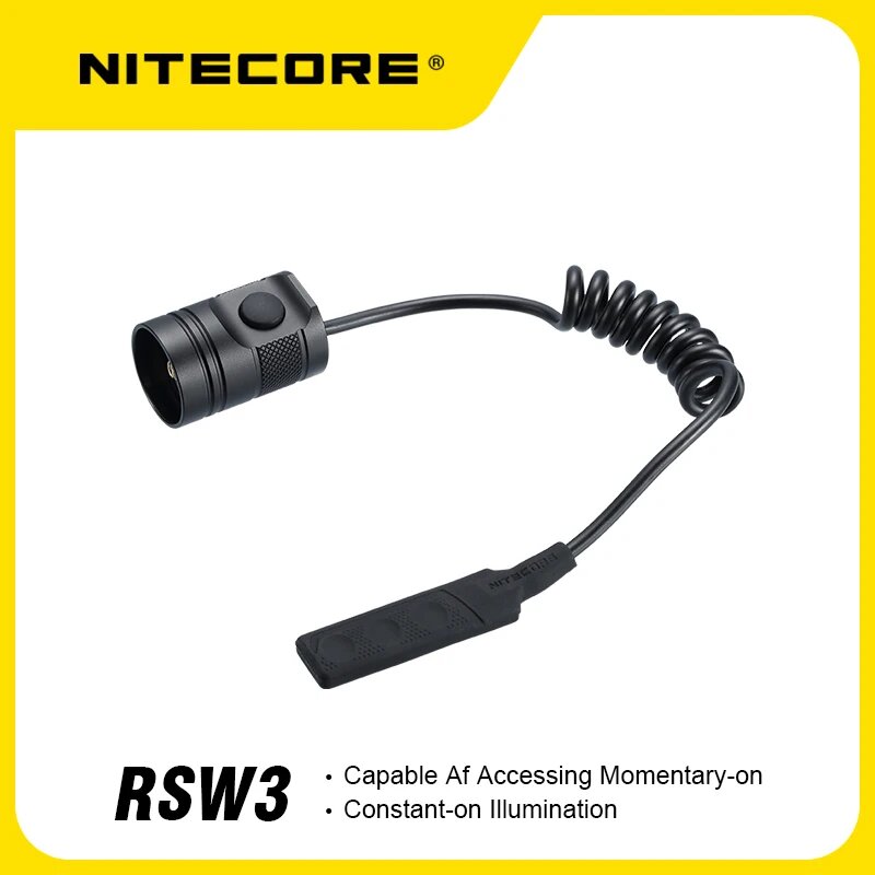 Nitecore RSW3 дистанционный переключатель для фонариков, новые портативные аксессуары для освещения P30